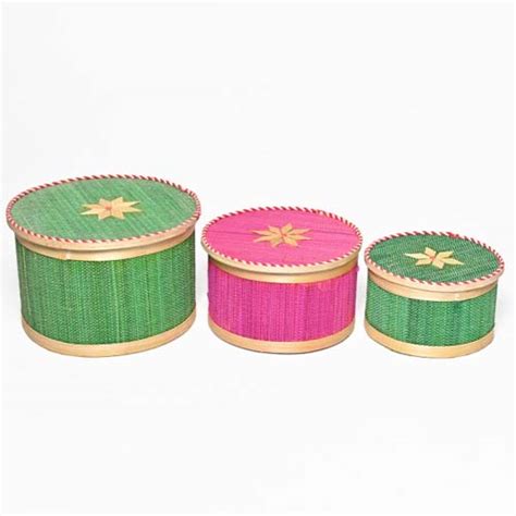 Round Box Craft Bazar