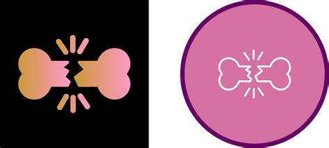 Bone Fracture Vector Icon 42488512 Vector Art At Vecteezy