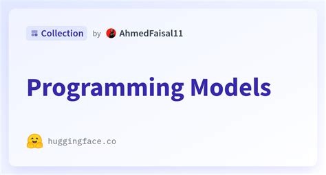 Programming Models A Ahmedfaisal11 Collection
