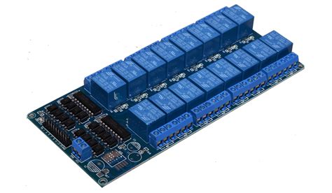 Módulo De 16 Rele 5vdc 10a Para Pics Arduino Mcu Hi Fi Sac Perú