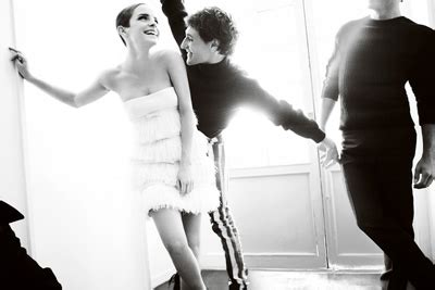 Emma Watson By Mario Testino For Vogue UK