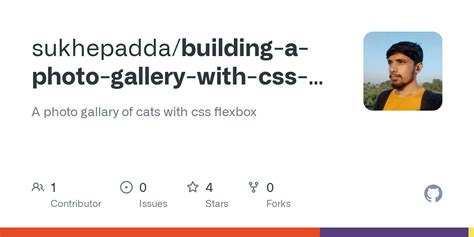 Github Sukhepadda Building A Photo Gallery With Css Flexbox A Photo Gallary Of Cats With Css