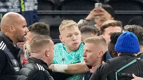 Premier League Fan Charged With Assault On Arsenal Goalkeeper Aaron