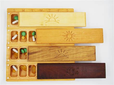 Best Wooden Pill Organizer For TouristSecrets