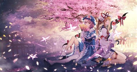 Yuyuko And Yukari [by Cibo9] R Touhouart