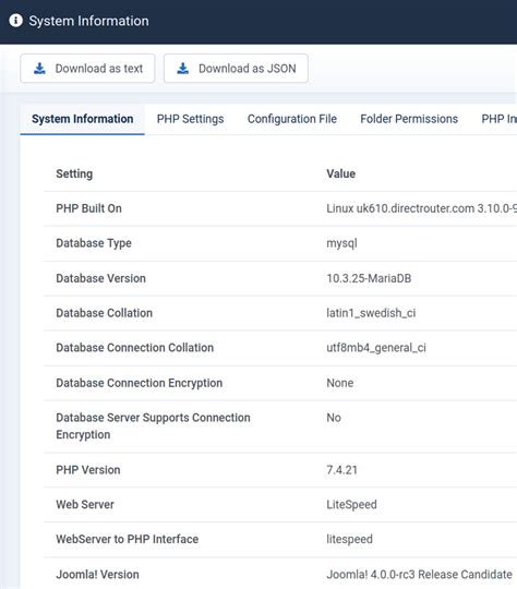 Technical Requirements For Simple Renew Joomlashack