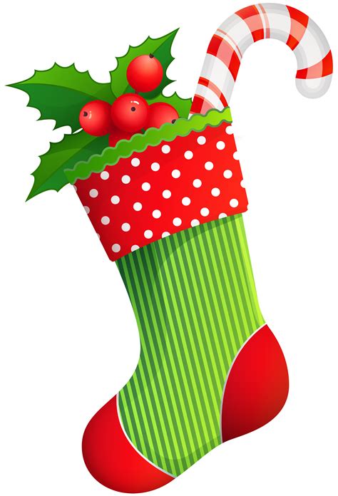 Christmas Stocking Santa Claus Clip Art Christmas Holiday Stocking