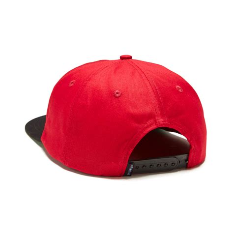 Primitive Global Snapback Hat Red Billion Creation