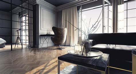 Golden Box Unreal Engine ArchViz Behance