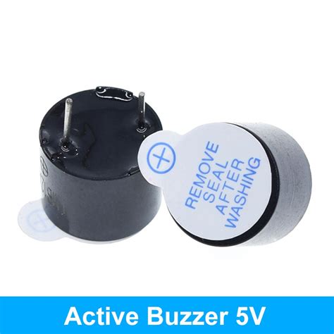 Bộ 10 Còi Báo Động Từ Tính 3v 5v 12v 12 9 5mm Buzzer Cho Arduino Mini
