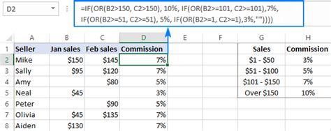 Excel Nested If With Sumif Statements Stack Overflow