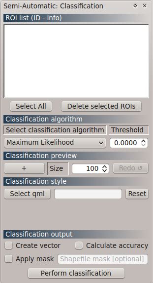 From Gis To Remote Sensing Supervised Classification Using The Semi