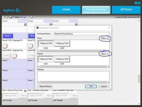 Logitech X56 H O T A S Macros R Hotas