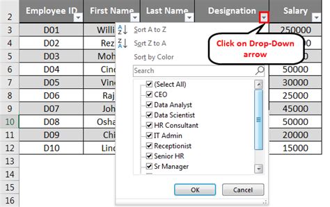 Create Database In Excel How To Create Database In Excel