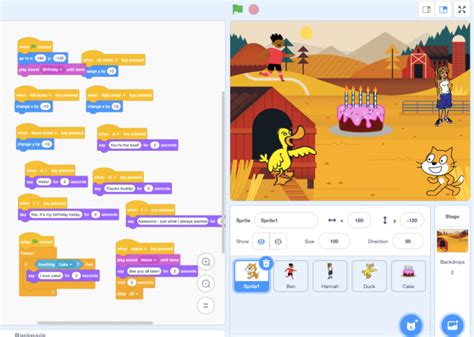Scratch Coding Introduction Tutorial Basic Role Play Game Teacher S