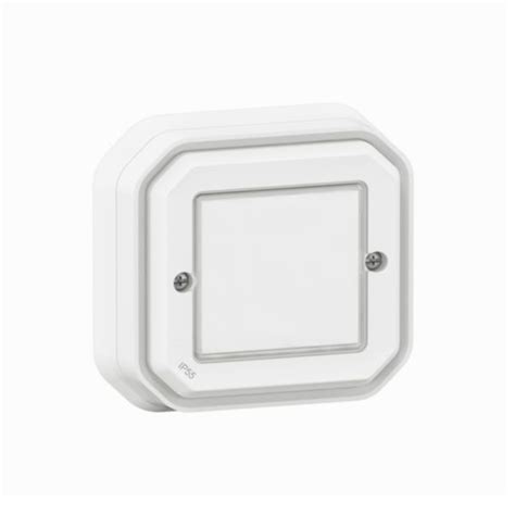 069835L Commande double sans fils sans pile Self e étanche Plexo with