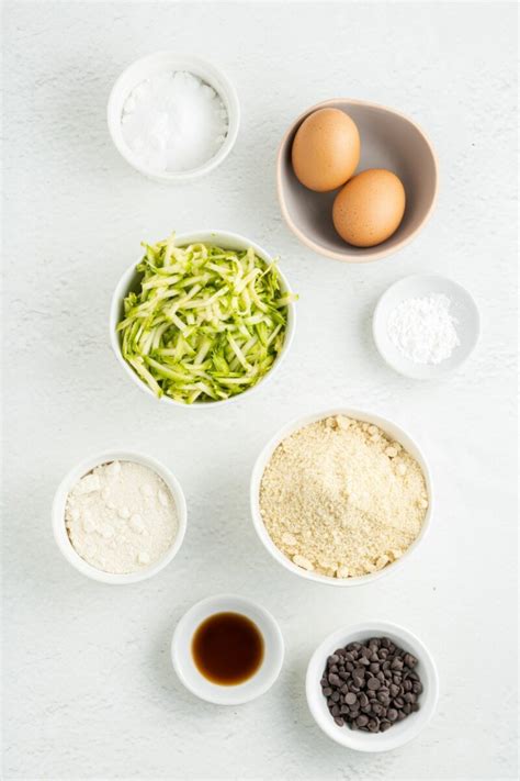 Almond Flour And Zucchini Chocolate Chip Cookies
