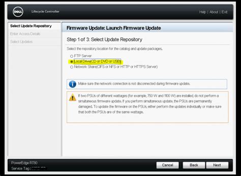 Update Firmware Uefi And Device Drivers For Dell Poweredge Servers By