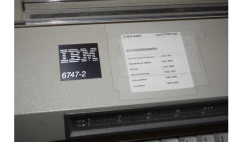 Ibm Elektrische Typemachine Type 6747 2 Proveiling Nl