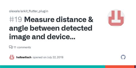 Measure Distance Angle Between Detected Image And Device Camera