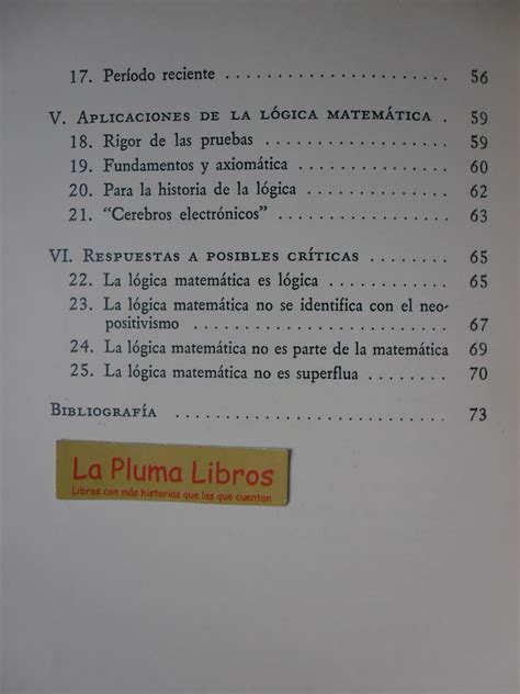 La Pluma Libros Que Es La Logica Matematica Moreno Alberto