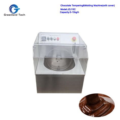 Chocolate Tempering Andmolding Machine With Cover Greenland Tech