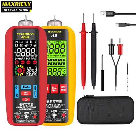 digital sem contato tester tens o detector eletricista ac dc volt metro