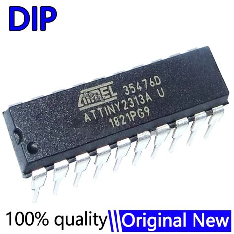 attiny2313a pu attiny2313 attiny 2313 dip 20 100 new original ic in