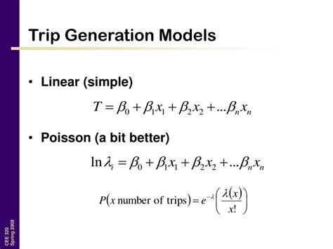 Ppt Trip Generation And Mode Choice Powerpoint Presentation Free