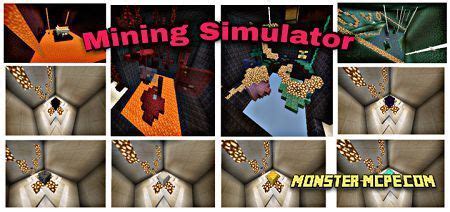Mining Simulator Map Maps For Minecraft PE