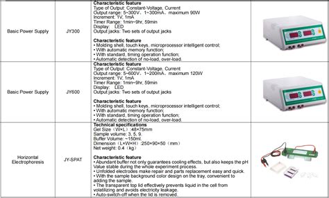 Vertical Gel Electrophoresis System With Electrophoresis Power Supply