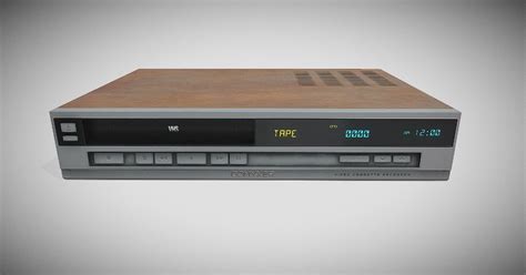 vhs player 80 s 3d electronics unity asset store