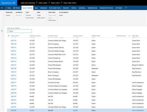 Exploring Form Parts In Microsoft Dynamics 365 For Operations Ax7 Stoneridge Software