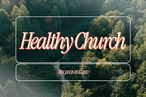 Healthy Church Joshua Nations