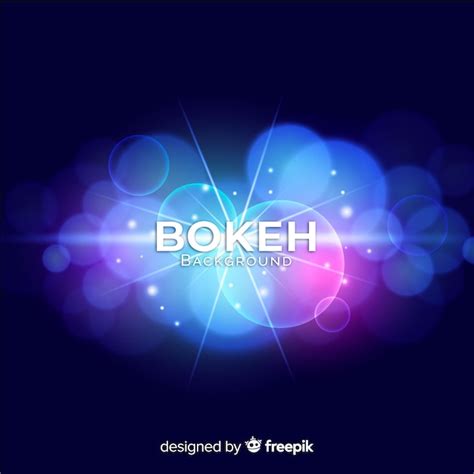 Free Vector Abstract Blurred Bokeh Background