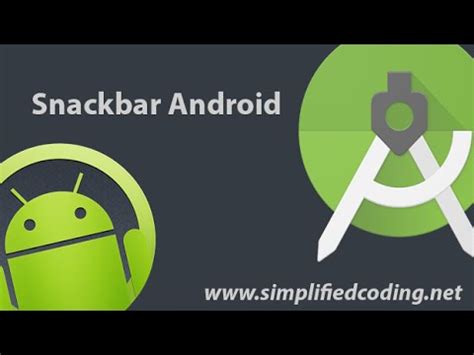 Android Snackbar With Floating Action Button YouTube