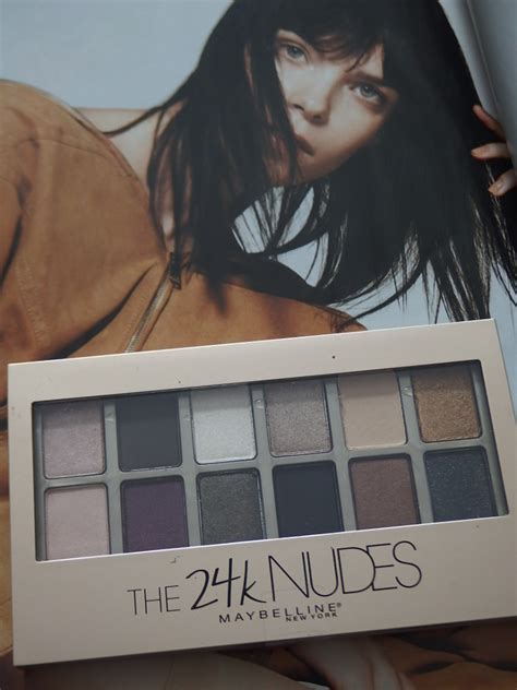 Maybelline The 24k Nudes Palette Swatches And Review Hey Sharonoox