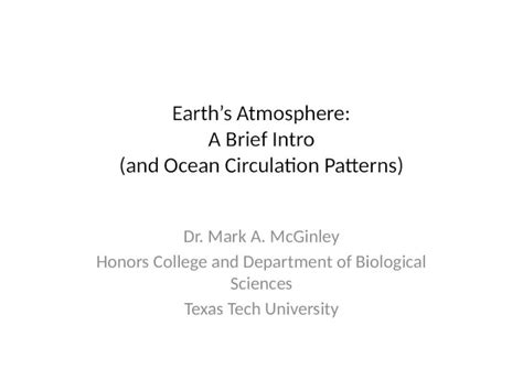 Pptx Earths Atmosphere A Basic Intro Dokumentips