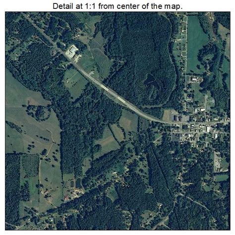 Aerial Photography Map Of Ashville Al Alabama