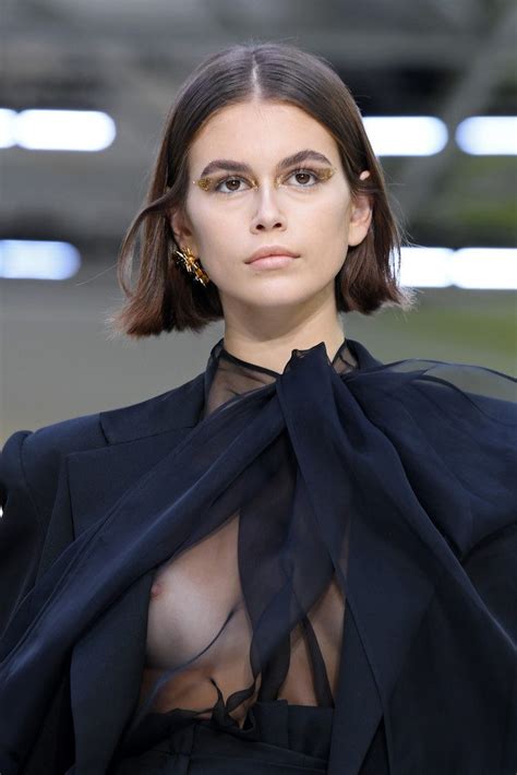 Kaia Gerber Nipples Of The Day