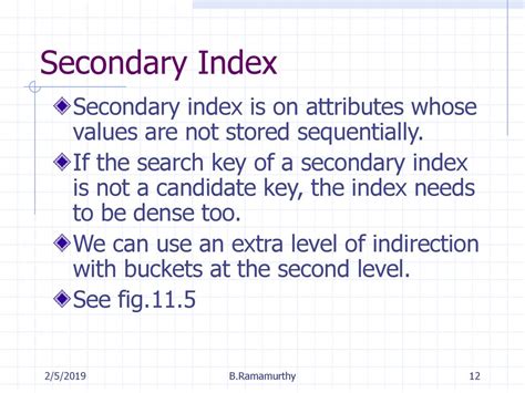 indexing and hashing b ramamurthy chapter 11 2 5 2019 b ramamurthy