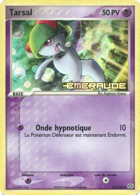Tarsal Ex Émeraude 61 — Poképédia