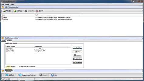 Pdf Text Batch Modifier Batch Modify Replace Or Delete The Text In