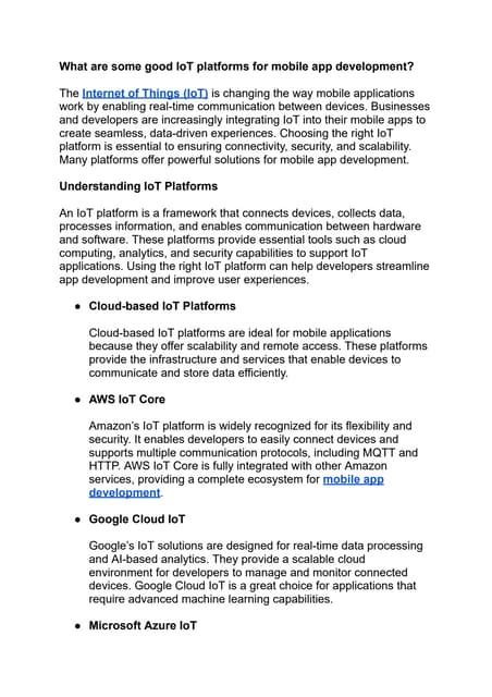 essential tools and technologies for iot software development pdf