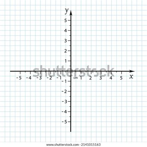 Trigonometrical System Coordinates On Graph Paper Stock Vector Royalty Free 2141015163