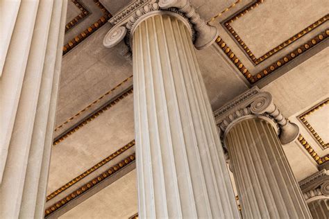 Premium Photo Honor Of The Architectural Composition Tall Antique Columns