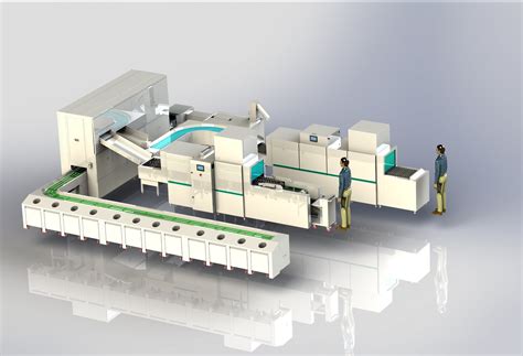 China Made Automatically Cleaning Line Sorting System Automatically
