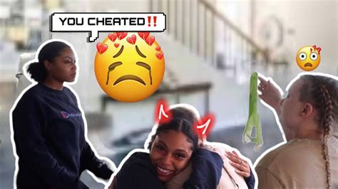 Caught Her Cheating Prank On Gf I Cried Youtube