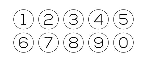 Premium Vector A Number On A Button With Numbers And Buttons