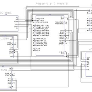 The Schematic Design Of The ADCS Board Download Scientific Diagram